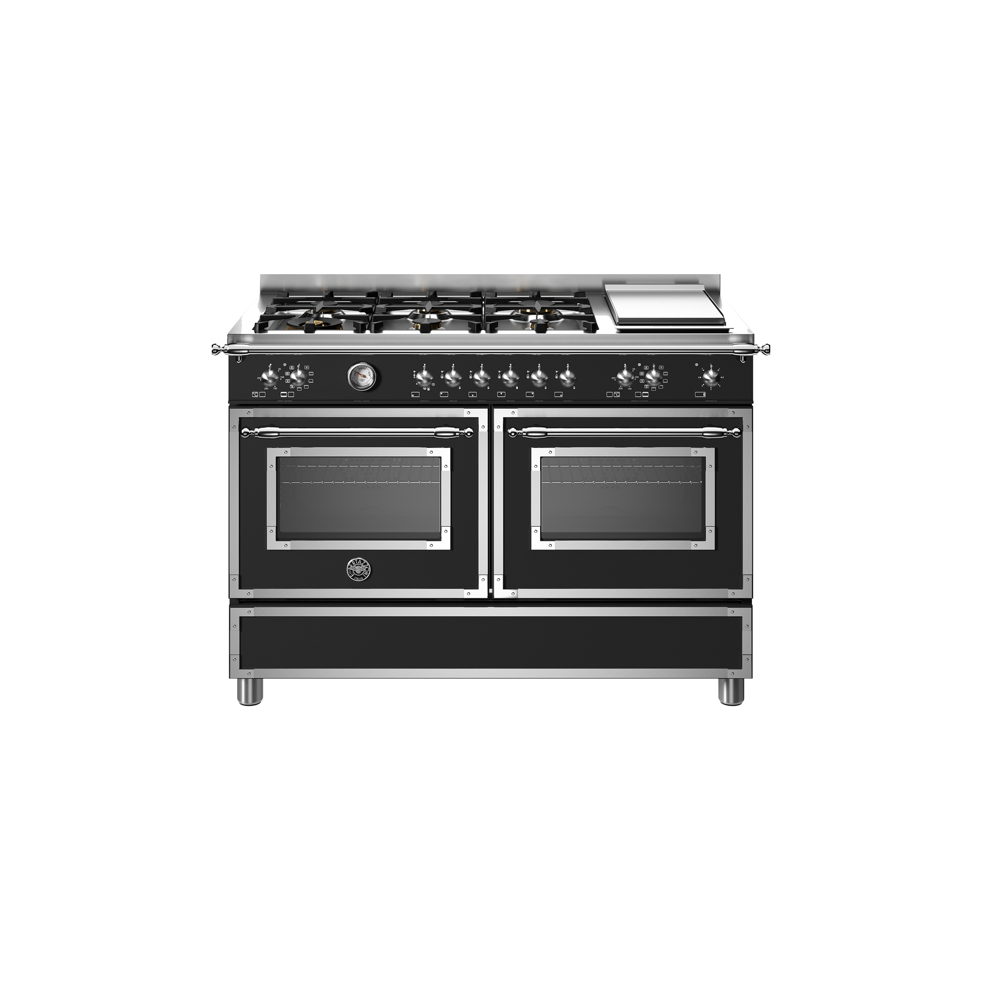 Piano de cuisson Mixte BERTAZZONI Heritage Series 120 cm 2 fours