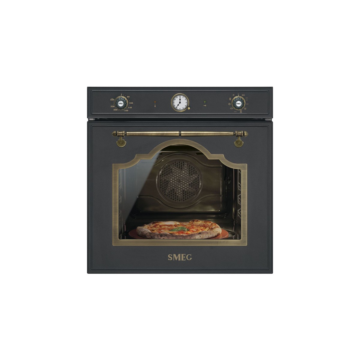 Four pyrolyse SMEG Cortina 60 cm gris anthracite